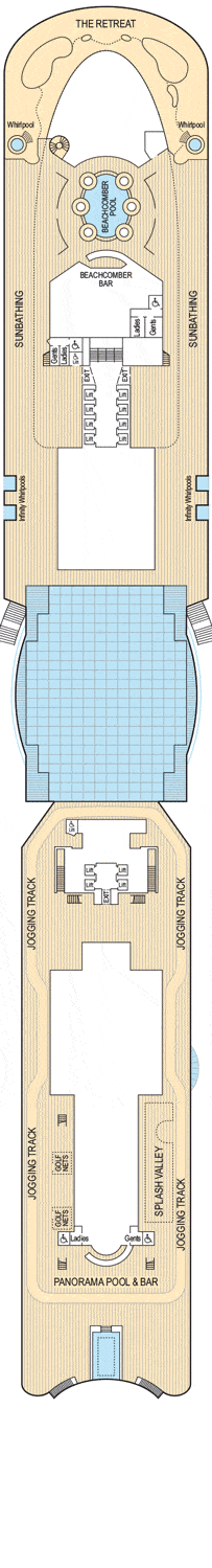 Arvia Deck plan & cabin plan