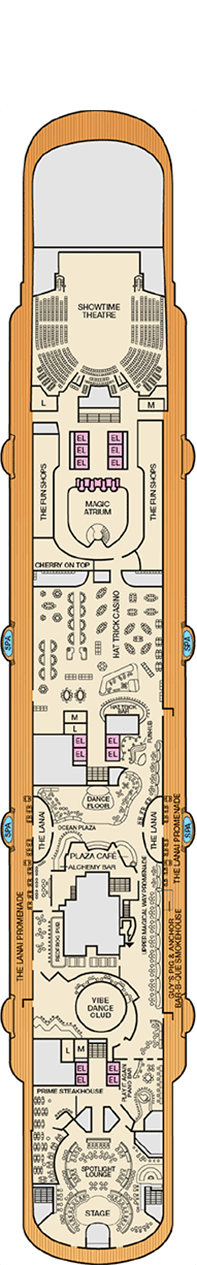 Carnival Magic Cruise Ship Deck Plan - Home Alqu