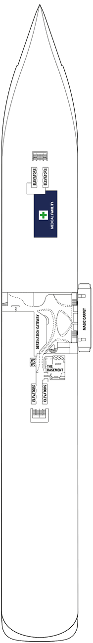 Celebrity Ascent Deck plan & cabin plan