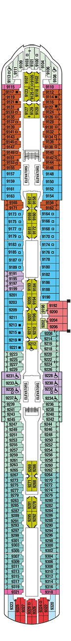 Celebrity Ascent Deck plan & cabin plan