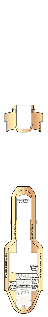 Royal Princess Deck plan & cabin plan