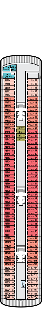 Volendam Deck plan & cabin plan